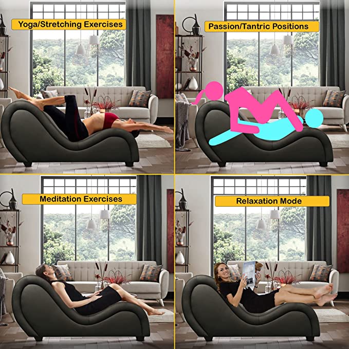 ANDOV Sex Chair Tantra Sofa Seat Sex Furniture Chaise Bed Kama Sutra Y